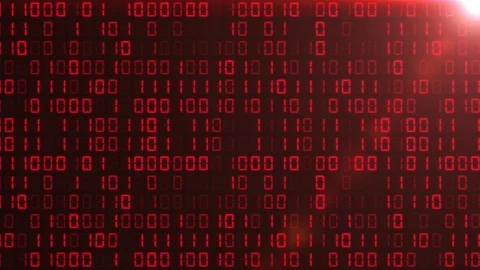 Loopable binary code background animatio... | Stock Video | Pond5