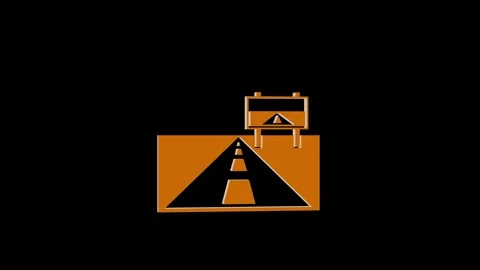 Loopable brown color 3d highway road log... | Stock Video | Pond5