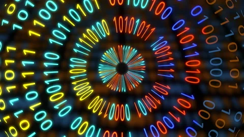 Loopable: Digital Data 3D Abstract Techn... | Stock Video | Pond5