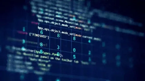 loopable footage of Programming code abs... | Stock Video | Pond5