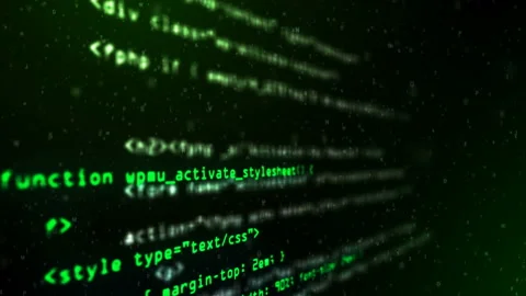 Programming Code Running Stock Footage ~ Royalty Free Stock Videos | Pond5