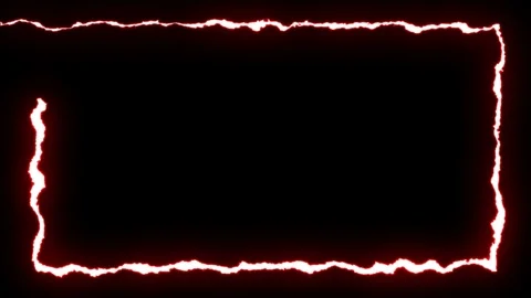 loopable RED neon Lightning bolt SPIRAL ... | Stock Video | Pond5