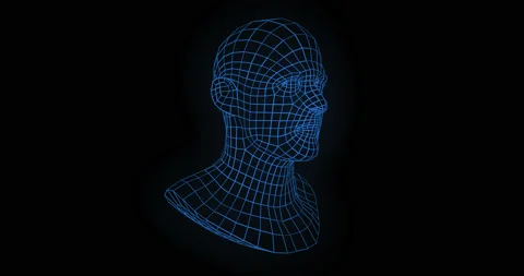 Human Face Rotating Stock Video Footage | Royalty Free Human Face ...