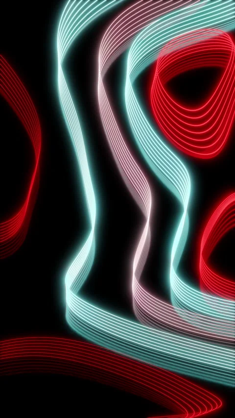 Loopable vertical abstract animation blu... | Stock Video | Pond5