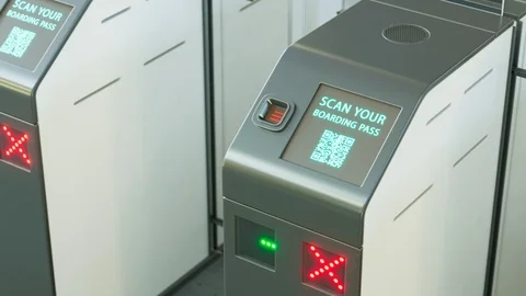 Scan Airline Ticket Stock Video Footage | Royalty Free Scan Airline ...