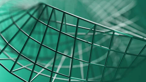 Looped 3D animation of the rotation of a... | Stock Video | Pond5