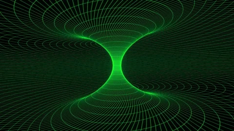 looped 3d animation, VFX green vortex gr... | Stock Video | Pond5