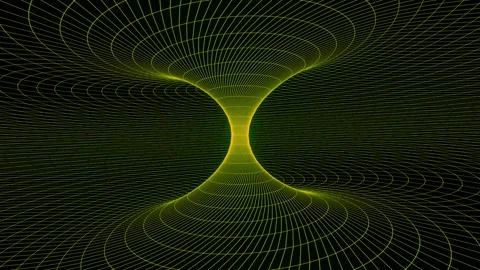 looped 3d animation, VFX yellow vortex g... | Stock Video | Pond5