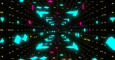Looped 4k animation. Abstract geometry v... | Stock Video | Pond5