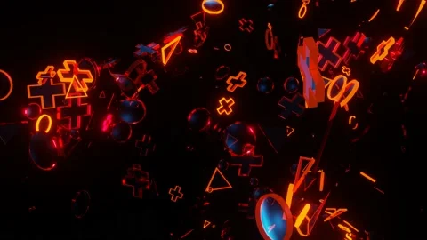 looped abstract animated dark background... | Stock Video | Pond5