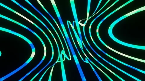 Looped abstract animation of smooth chao... | Stock Video | Pond5