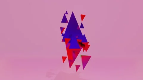 looped animated 3D background. rotating ... | Stock Video | Pond5