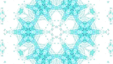 looped animation of 3d geometry, geometr... | Stock Video | Pond5