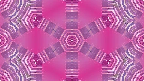 looped animation of 3d geometry, geometr... | Stock Video | Pond5