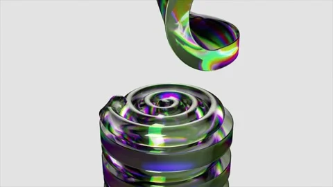 Looped animation of a cartoon cake on a ... | Stock Video | Pond5