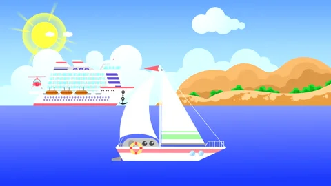 Summer Sun Animation Stock Footage ~ Royalty Free Stock Videos | Pond5