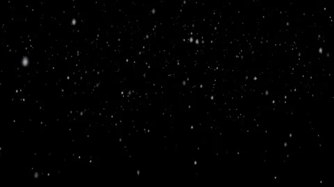 Looped animation of snow falling on blac... | Stock Video | Pond5