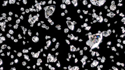 Diamond Rain Falling Stock Footage ~ Royalty Free Stock Videos | Pond5