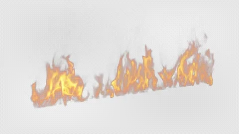 Looped Structure Fire Flames with Alpha ... | Stock Video | Pond5