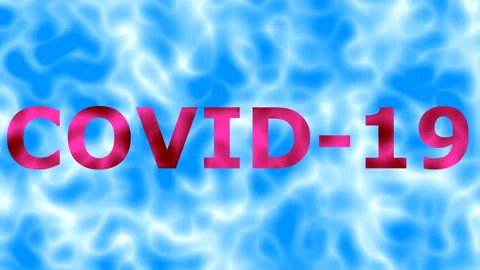 Looped text animation with warning of re... | Stock Video | Pond5