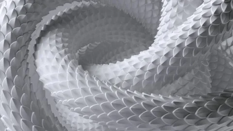 looping 3d animation. Abstract white bac... | Stock Video | Pond5