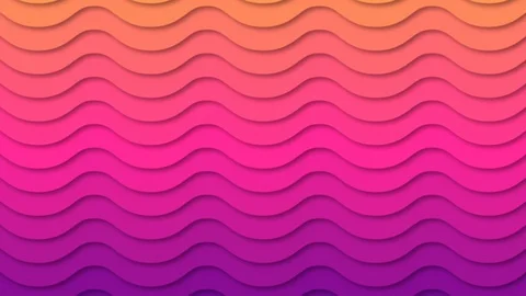 Looping 3D wave background animation | Stock Video | Pond5