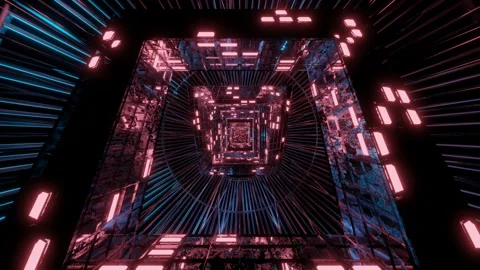 Looping animated 3D background. camera f... | Stock Video | Pond5