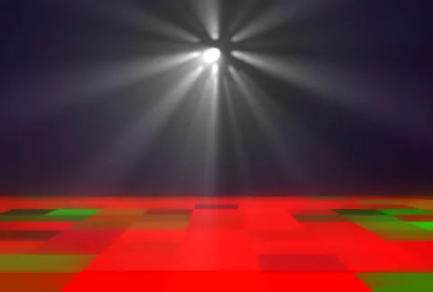 Looping animation of a disco dance scene... | Stock Video | Pond5