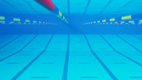 Looping animation of swimming in the Oly... | Stock Video | Pond5