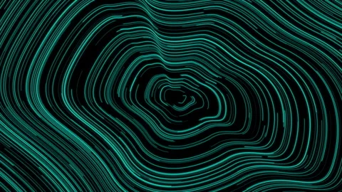 looping circle Geometric lines.Topograph... | Stock Video | Pond5