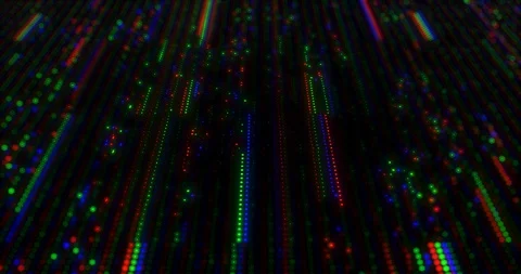 Looping Digital Animation of Noisy Glitc... | Stock Video | Pond5