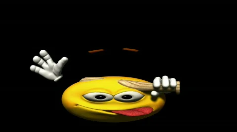 Looping Emoticon Animation: Raving Mad | Stock Video | Pond5