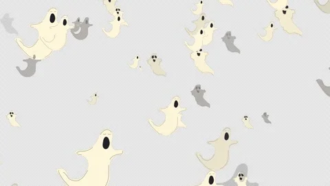 Looping Ghost Animation with Alpha Chann... | Stock Video | Pond5