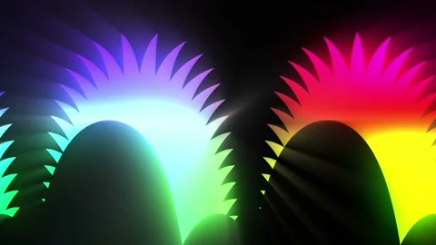 looping motion background shows a 80s re... | Stock Video | Pond5