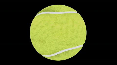 Looping Tennis Ball Animation 1 | Stock Video | Pond5