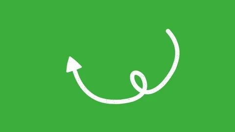 Looping video animation arrow moving on ... | Stock Video | Pond5