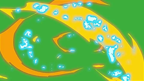 Looping video animation energy moving on... | Stock Video | Pond5