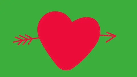 Looping video animation love sign with a... | Stock Video | Pond5