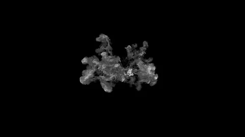 Looping video animation smoke moving on ... | Stock Video | Pond5