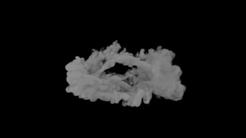 Looping video animation smoke moving on ... | Stock Video | Pond5