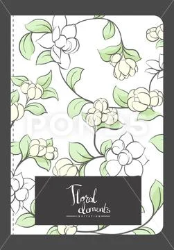 Loral pattern background: Graphic #110832861
