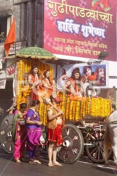 Lord Rama sita laxman in chariot with hanuman walking dramatic scene of ...