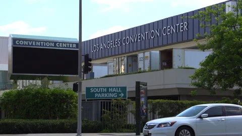 Los Angeles Convention Center Stock Footage ~ Royalty Free Stock Videos ...