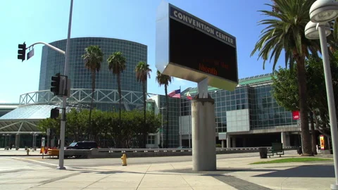 Los Angeles Convention Center Stock Footage ~ Royalty Free Stock Videos ...