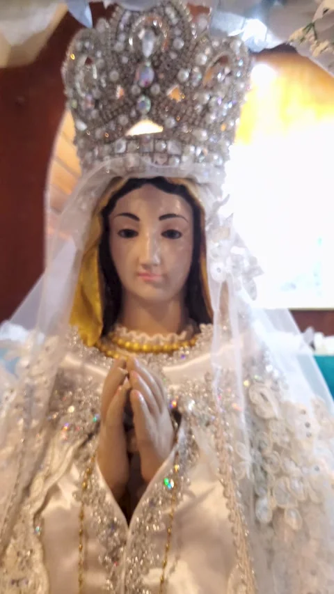 Los Roques Venezuela Faith: Virgen del V... | Stock Video | Pond5