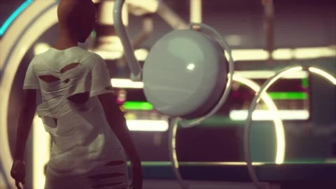 lost patient in MRI laboratory | Stock Video | Pond5