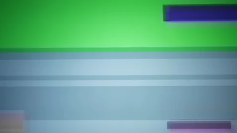 Lost signal VHS glitches and static nois... | Stock Video | Pond5