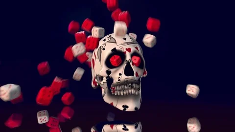 Skull Animations Stock Videos – Royalty-Free HD & 4K Videos