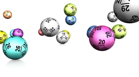 Lotto Balls Bouncing Animation (HD) | Stock Video | Pond5