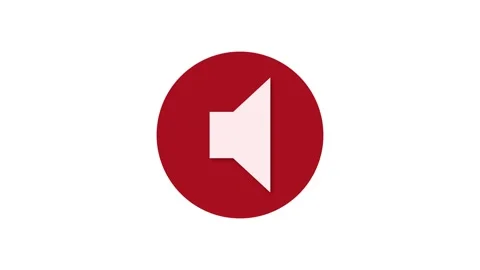 Loud Speaker Icon Stock Video Footage | Royalty Free Loud Speaker Icon ...